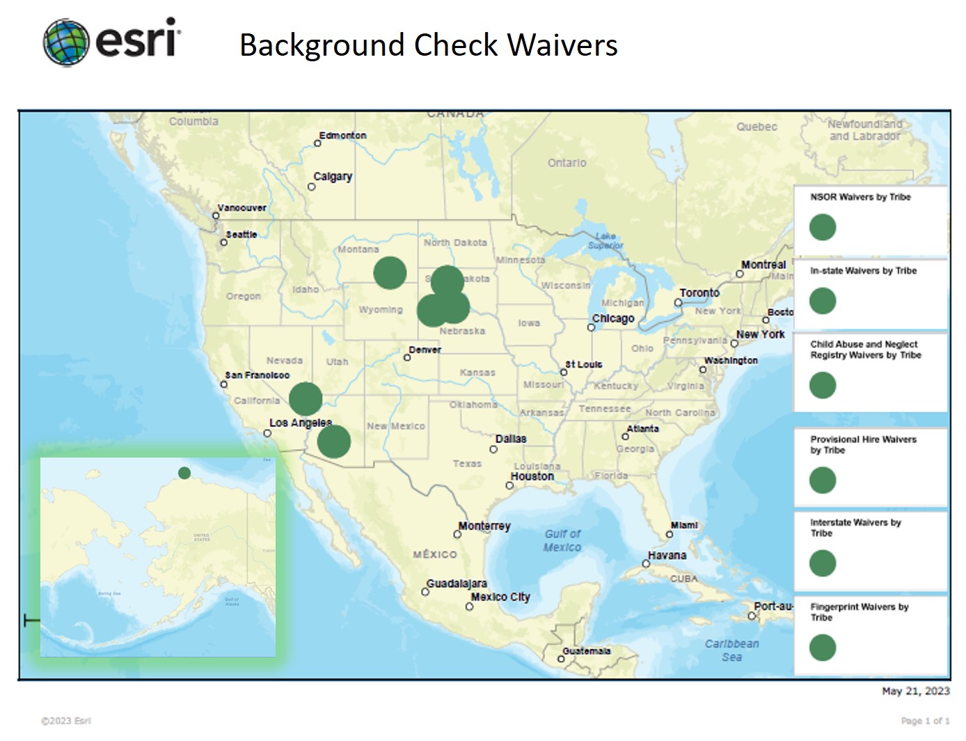 Geographical Analysis – In the Background